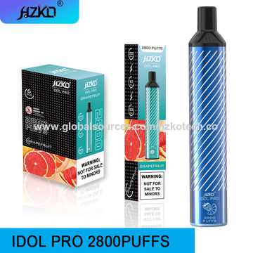 China HZKO IDOL Pro Disposable Pod Device Kit E cigarettes 2800 Puffs ...