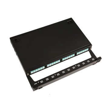 China 1U 19 inch MTP MPO patch panel with MPO cassettes on Global ...