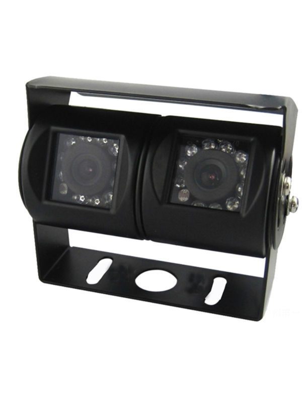 China AHD CCD car side camera,dual lens rearview car camera for bus ...