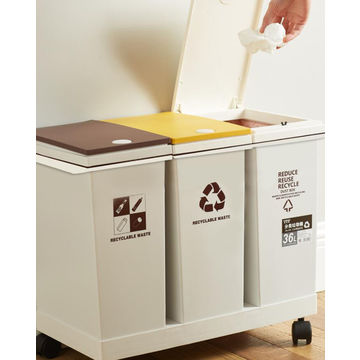 China High Quality Household Indoor 3 Compartment Recycle Plastic ...
