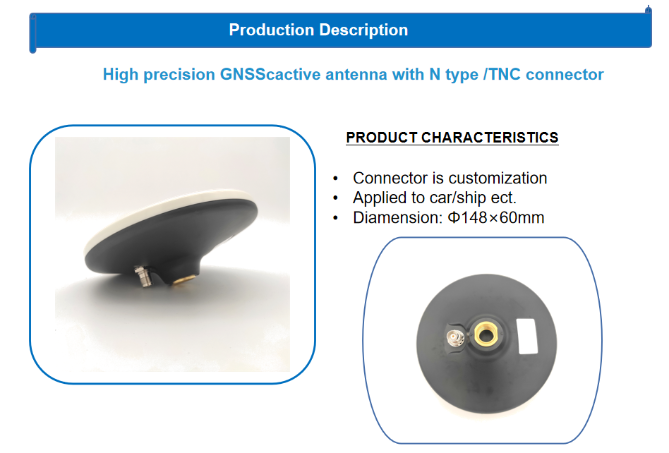 China GNSS RTK Antenna L1 B1 G1 Surveying and Mapping RTK Antenna on ...