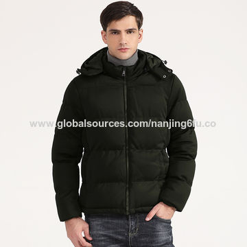 China Men's padding jacket on Global Sources,Padding jacket,Single ...