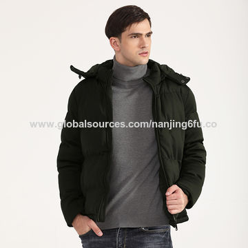 China Men's padding jacket on Global Sources,Padding jacket,Single ...