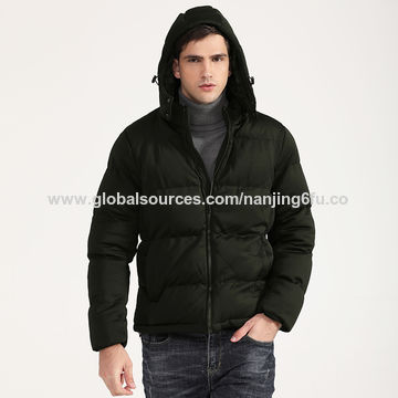 China Men's padding jacket on Global Sources,Padding jacket,Single ...