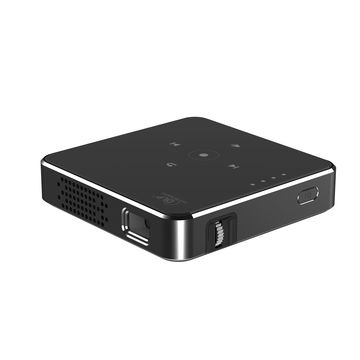 China Mini DLP portable projector HD input built in battery and speaker ...
