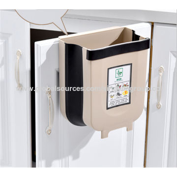 China Trash family car hanging wall folded refuse bucket cylinder ...