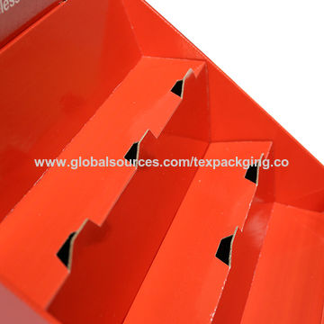 China Supermarket Walmart PDQ OEM Cardboard Corrugated Counter Box PDQ ...