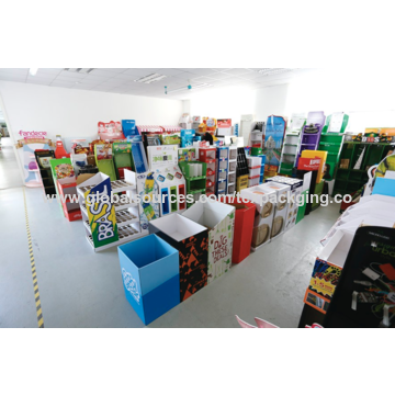 China Supermarket Walmart PDQ OEM Cardboard Corrugated Counter Box PDQ ...
