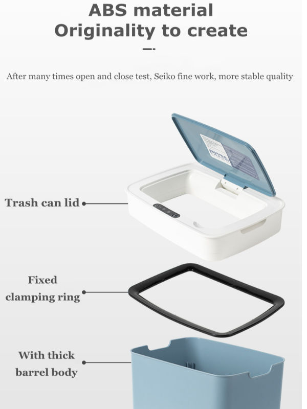 High Quality Intelligent Automatic Touch-Free Rectangular Rechargeable ...