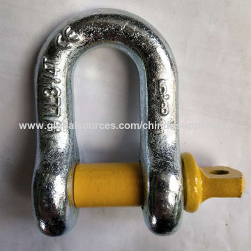 China US Type G210 Screw Pin Chain Shackles on Global Sources,US Type ...