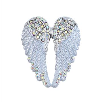China Angel Wings Stretch Rings With Rhinestones on Global Sources ...