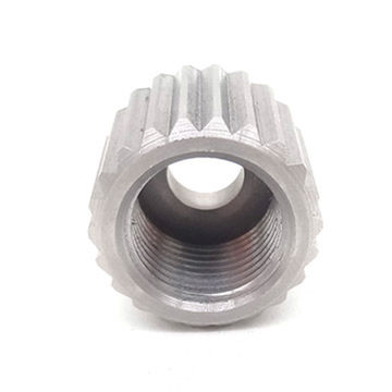 China Customized special non-standard metal embossing nut, CNC machined ...