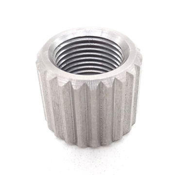 China Customized special non-standard metal embossing nut, CNC machined ...