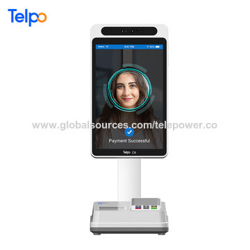 China Alipay Partner 10-inch touch screen biometric face recognition ...