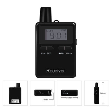 China Two-way Mode Wireless Smart Audio Guide System For Conference ...