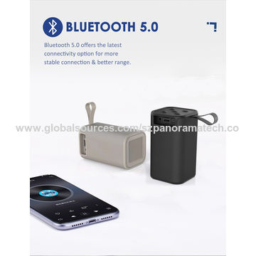 China CE/ROHS Portable 5W Fabric mini Bluetooth Speaker wireless TWS ...