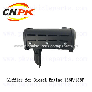 China Engine Parts Muffler for Diesel Engine 170F/173F/178F/186F/188F ...