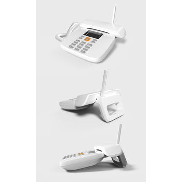 China 4g desk phone sim card android landline phone with WiFi on Global ...