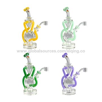 China Factory Price 18 Inches Zong Glass Water Pipe dab rig ,qil rig ...