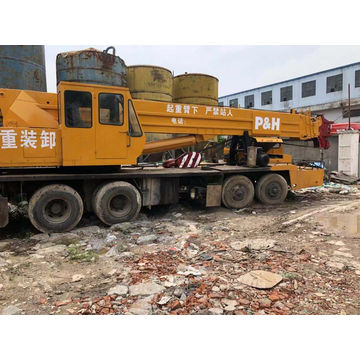 China Hot Sale Cheap Stocked Used 50 ton Truck p&h cranes on Global ...