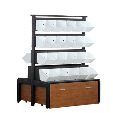 China High Quality Metal Wood Shelf Plastic candy shelf on Global ...