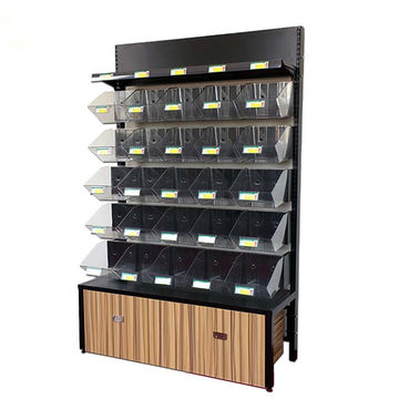 China High Quality Metal Wood Shelf Plastic candy shelf on Global ...