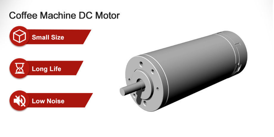 China Small Size Long Life Low Noise Coffee Machine DC Motor on Global ...
