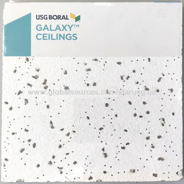 China USG Boral SLT edge 14mm mineral fiber ceiling tiles 600x600mm on ...