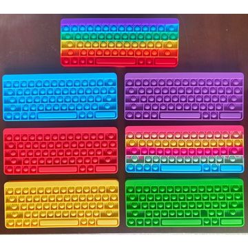 China Fidget popper push pop it POP keyboard it fidget toys new push ...