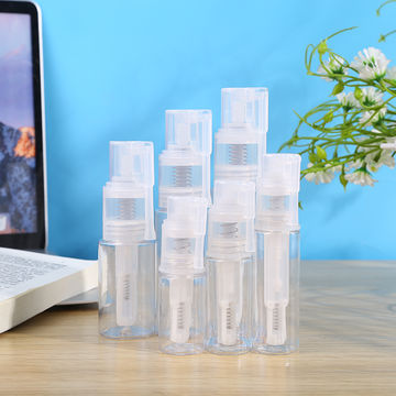 China 14ml 18ml 25ml 35ml 50ml 60ml transparent plastic talcum powder ...