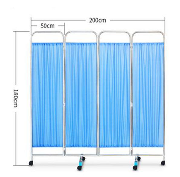 China Factory direct 3 folding divder screen medical privacy screen for ...