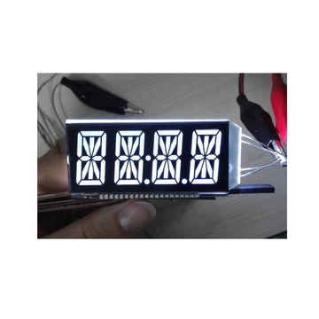 China New arrival 3 digits reflective without backlight mono 7 segment ...