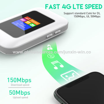 China 4G mobile mifi router with sim card, Pocket CAT4 4G LTE WiFi ...