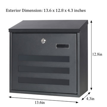 China Waterproof Post Box Mailboxes on Global Sources,Mailboxes,Post ...