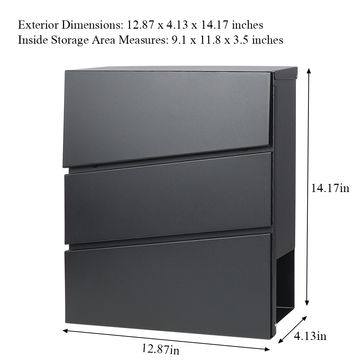 China Waterproof Post Box Mailboxes on Global Sources,Mailboxes,Post ...