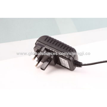 China 12V 2A EU BS Type Switching Power Adapter on Global Sources ...