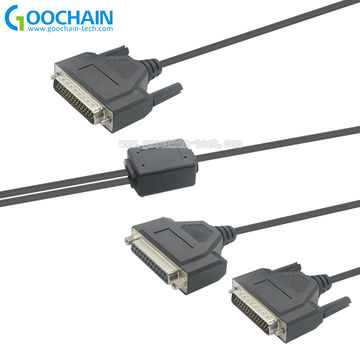 China DB44 Male to Serial DB25 Male 2 Way Splitter Cable DB44-to-DB25 ...
