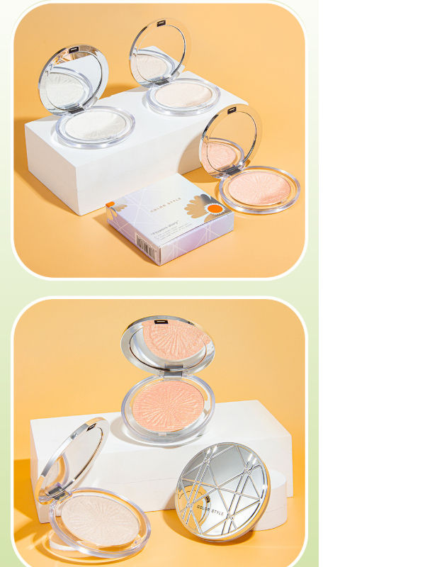 China Highlighter sunflower makeup and contour palette glitters shimmer ...