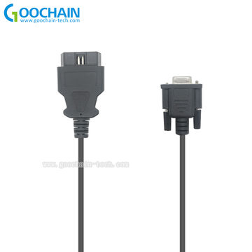 China RS232 D-Sub DB09 POS Female to OBD-II Male Cable, OBD Vehicle Car ...