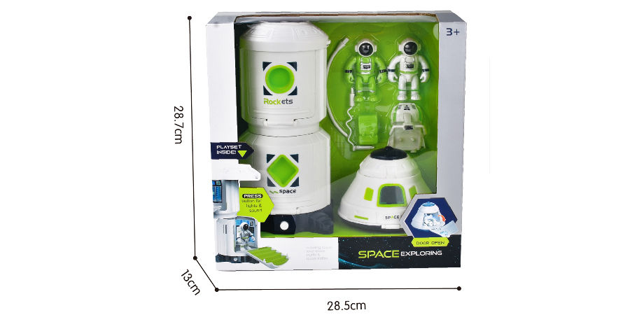 China Creative Space Station Playset Toys For Funny Science Lab Kit ...