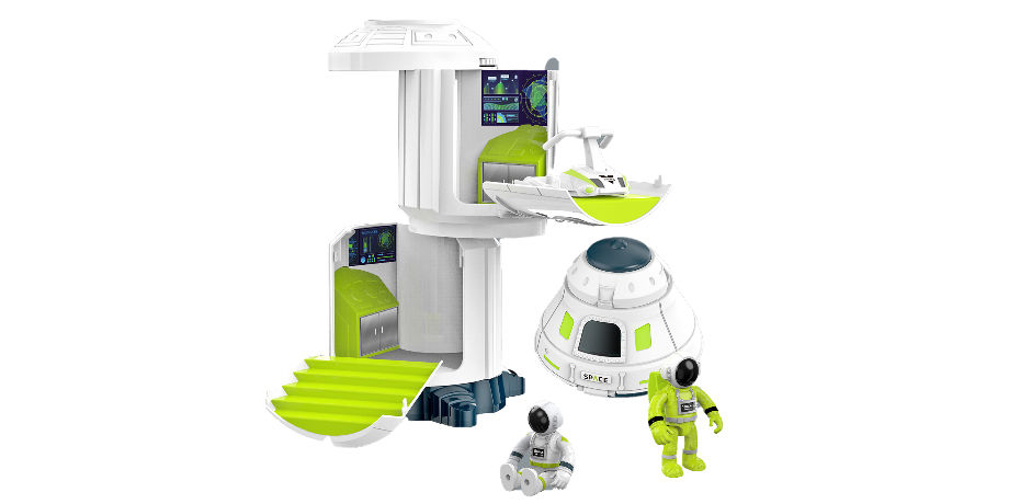 China Creative Space Station Playset Toys For Funny Science Lab Kit ...