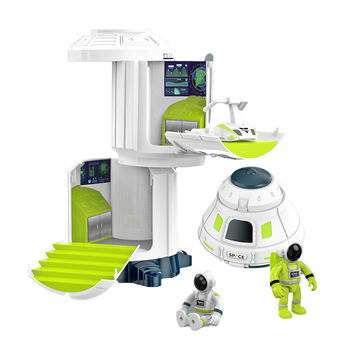 China Creative Space Station Playset Toys For Funny Science Lab Kit ...