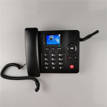 China 4G Desktop phone sim card 4G FWP Fixed Wireless Telephone on ...