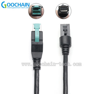 China 12V Powered USB Cable to 2x4pin 8P Connector USB Cable, Easy to ...