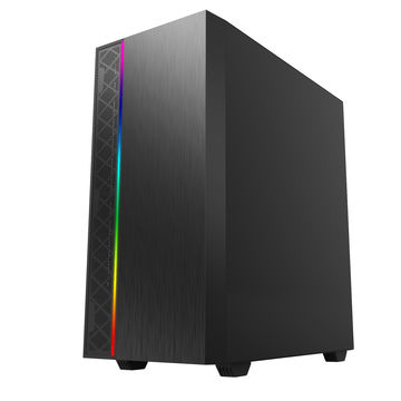 China Front plastic panel atx horizontal full tower computer case on ...