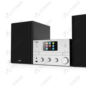 China CD Micro Hi-Fi System with Bluetooth Streaming, USB Playback & 3 ...