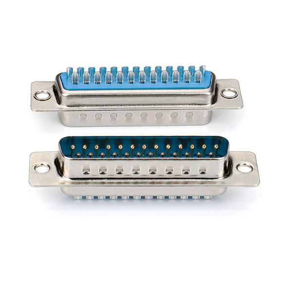 1pc D-sub 25 PIN 2 Rows Male Solder Connector Socket DB25 VGA ...