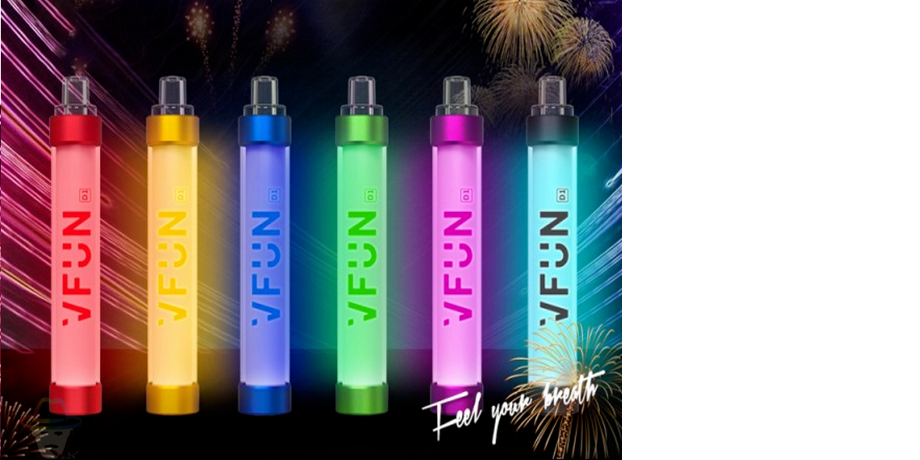 China 7 color led flash 1000 puffs disposable vape Electronic ...