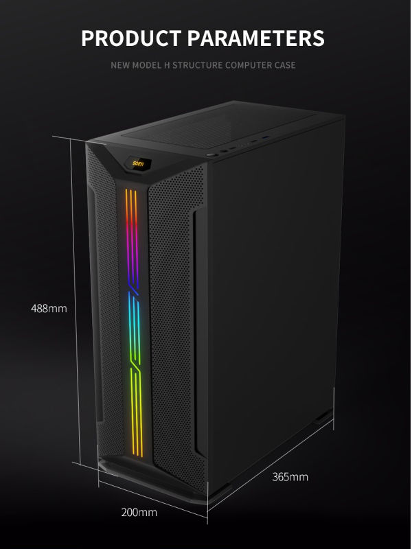 China Gaming PC Gabinete ATX/Micro ATX/ITX Desktop Mid Tower OEM ...