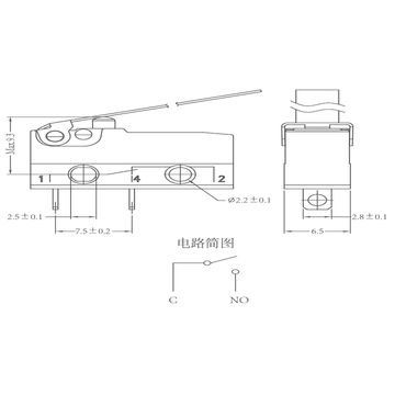 China Factory wholesale DK4-BD-020 Micro Switch Limit Switch on Global ...